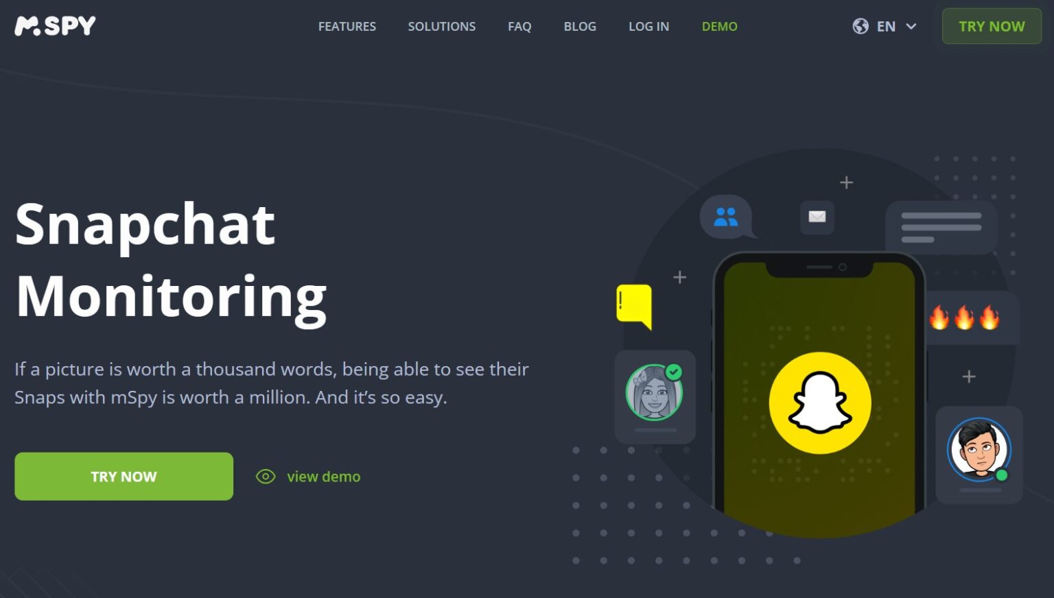 10 Best Snapchat Tracker Apps for Android and iPhone (2025) - EchoSpy